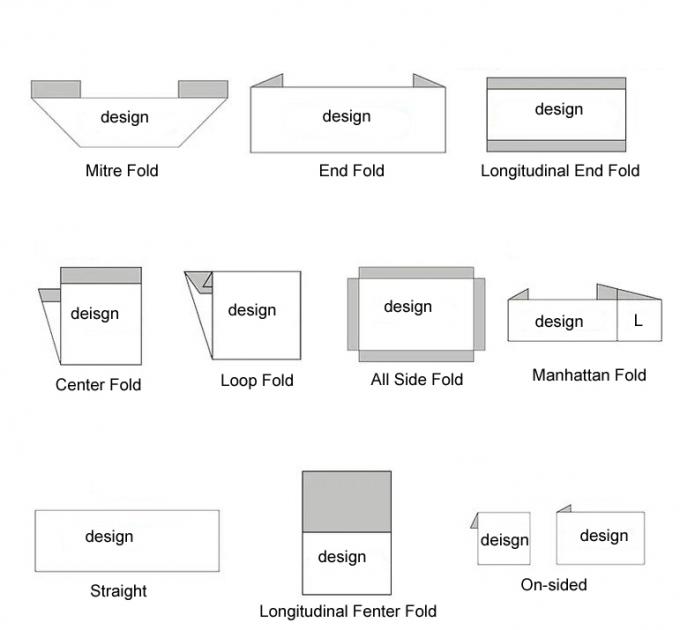 Bespoke End Fold Woven Label T Shirt Labels Taffeta Woven Fabric ...