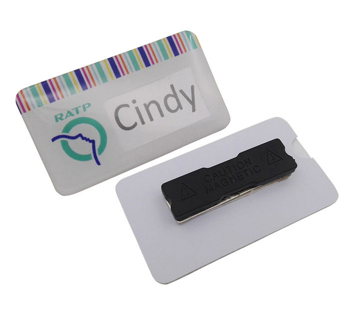 Professional Name Tag Badges , Convention Name Tags Epoxy Easy Attached ...