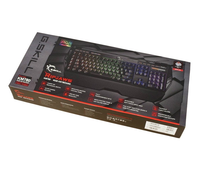 F Flute Corrugated Cardboard Box Keyboard Packaging Gift Box CMYK